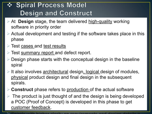 software engineering (spiral process model) | PPTX