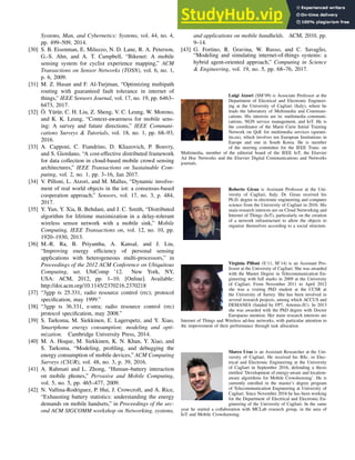 Assignment Of Sensing Tasks To IoT Devices Exploitation Of A Social Network Of Objects | PDF