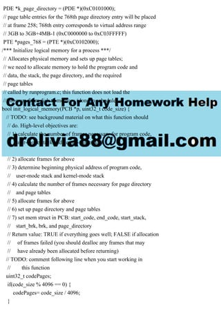 Assignment of SOS operating systemThe file lmemman.c has one incom.pdf | Operating Systems ...