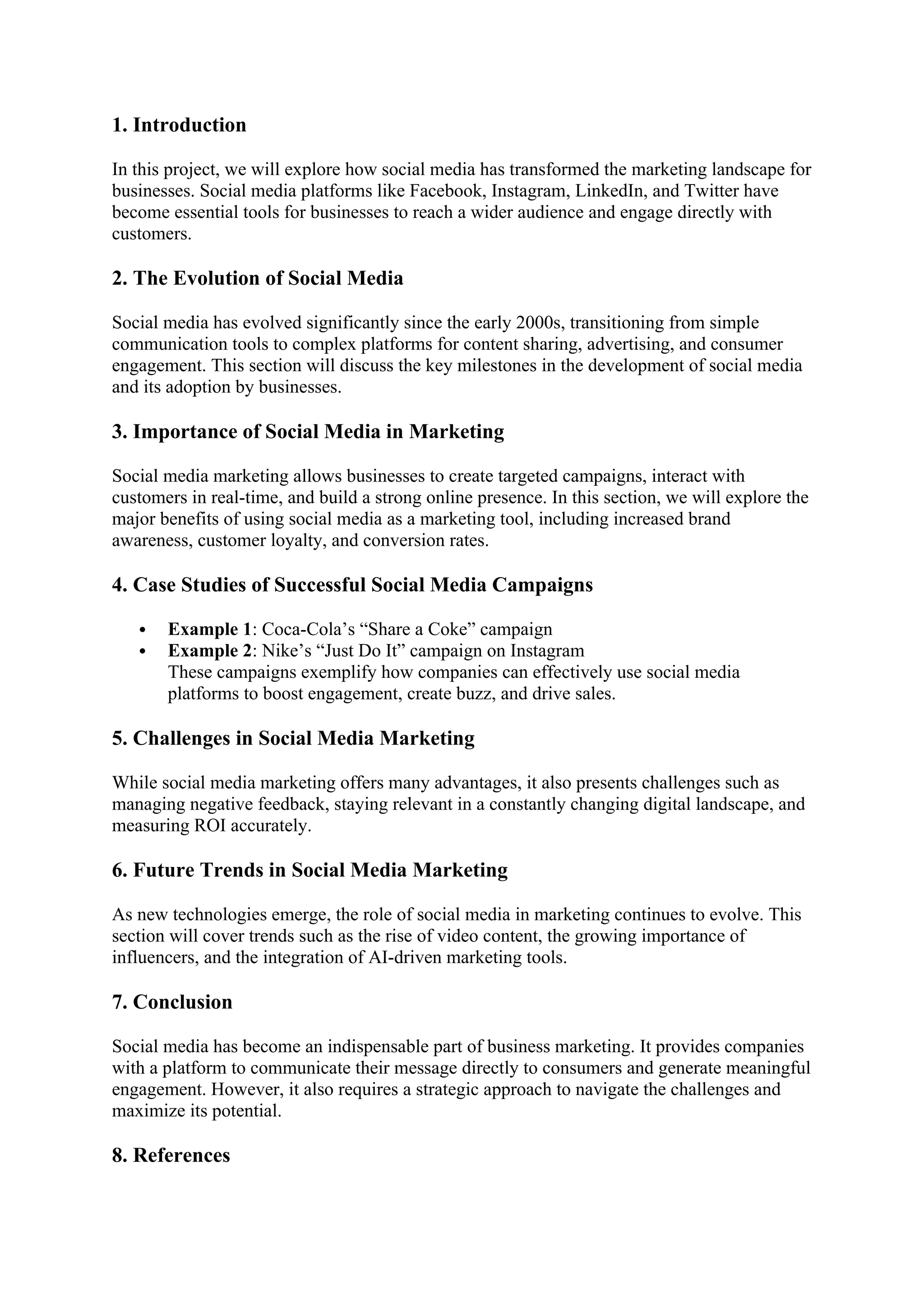 Impact of Social Media on Business Marketing | PDF