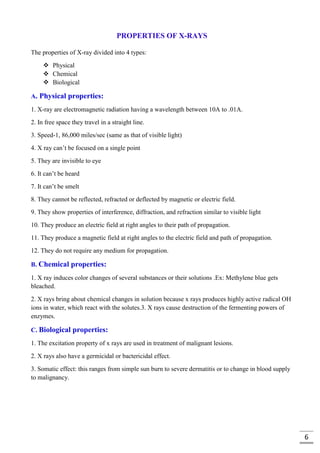 X ray | PDF | Chemistry | Science