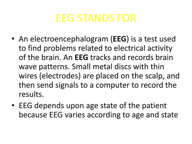 Abnormal EEG patterns | PPTX | Brain and Nervous System Disorders | Diseases and Conditions