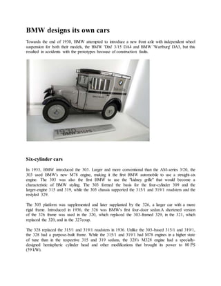 Assignment on bmw | DOCX
