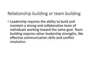 Business leadership skills | PPTX