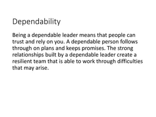 Business leadership skills | PPTX