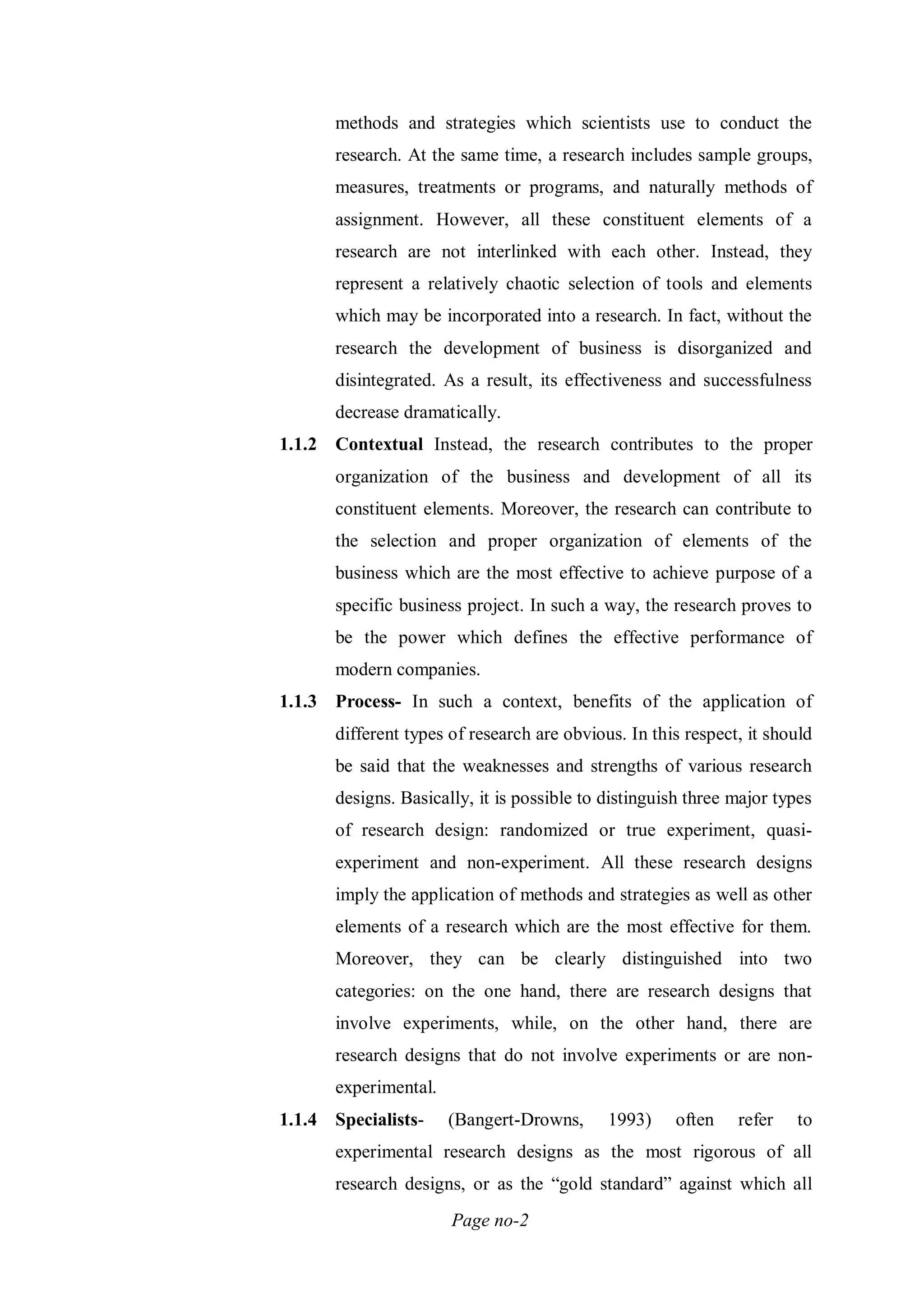 business research proposal | PDF