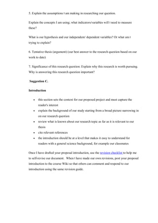 business research proposal | PDF