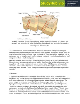 Assignment On Earthquake | PDF