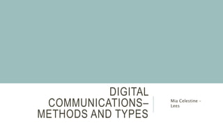 Assignment one presentation | PPT