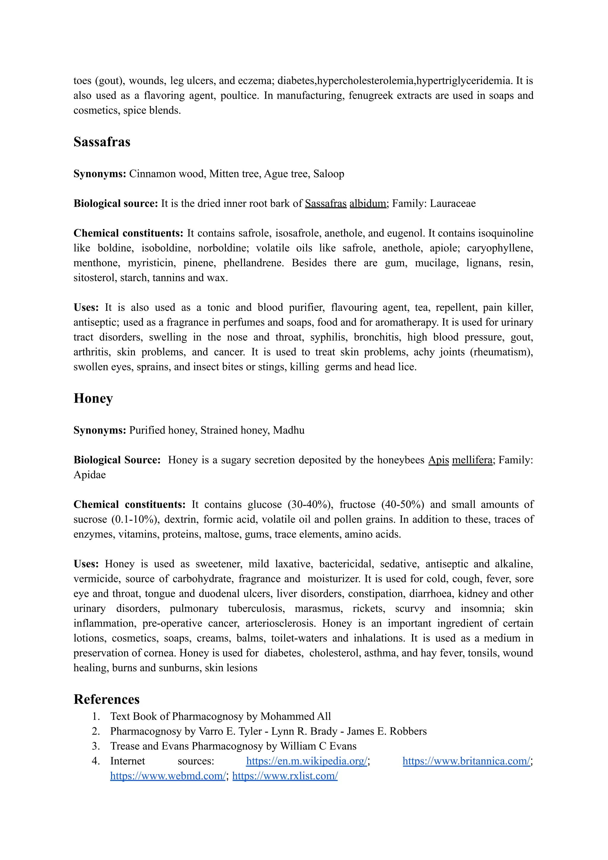 Herbs as Health Foods| Pharmacognosy | Pharmacy | Assignment.pdf
