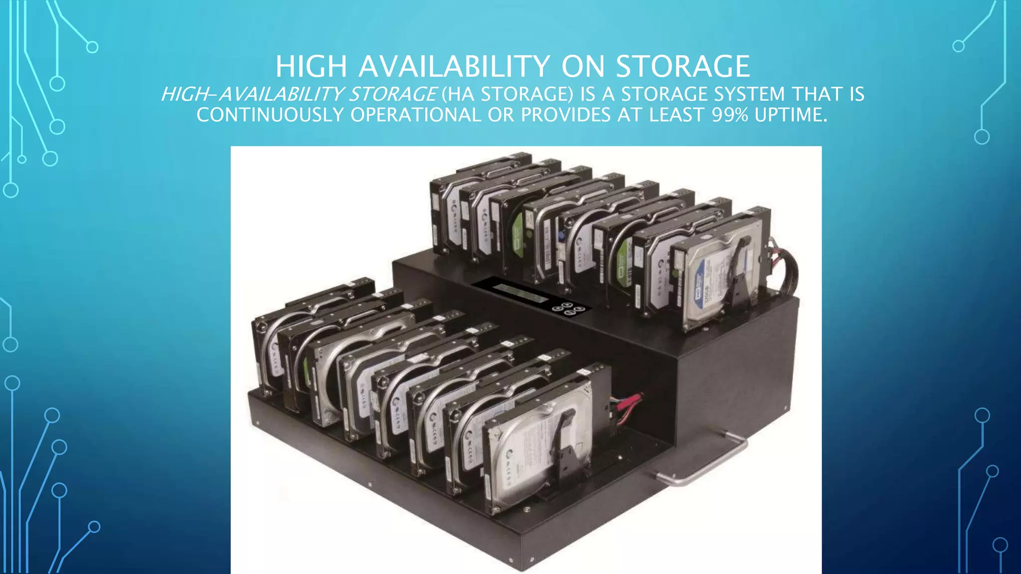 Assignment on high availability(clustering) | PPT