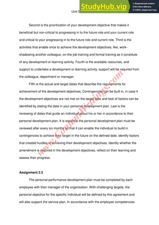 Assignment On Human Resource Development | PDF