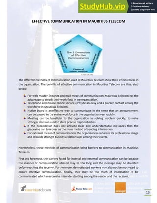 Assignment On Importance Of Communication In An Organisation | PDF ...