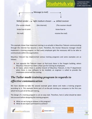 Assignment On Importance Of Communication In An Organisation | PDF ...