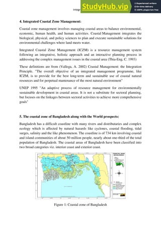 Assignment On Integrated Coastal Management Problem And Prospect | PDF ...