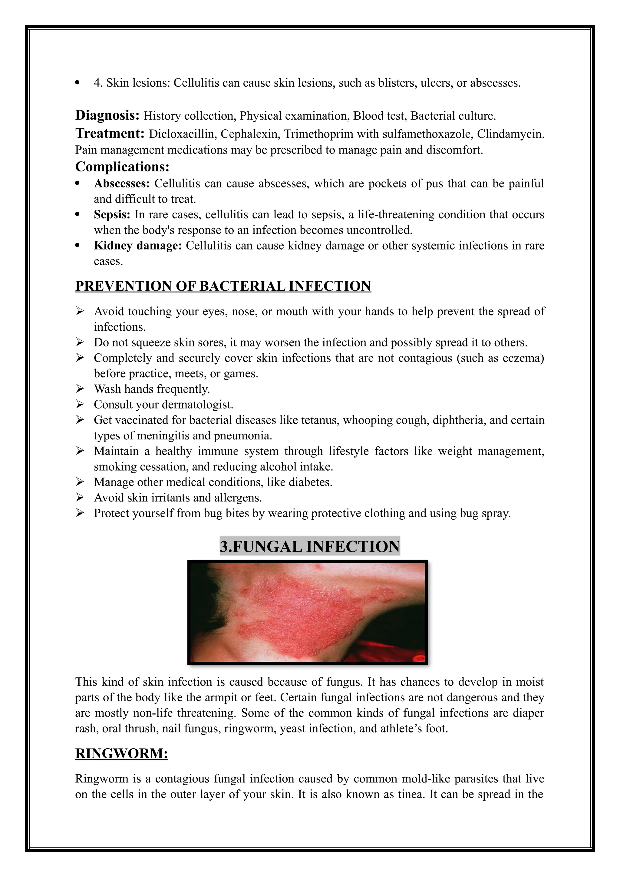 Integumentary System And It's Disease Conditions | DOCX