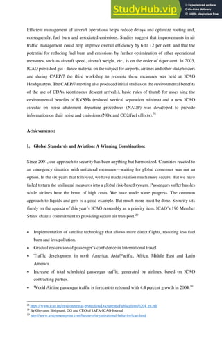 Assignment On International Civil Aviation Organization ICAO.Pdf