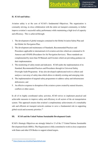 Assignment On International Civil Aviation Organization ICAO.Pdf