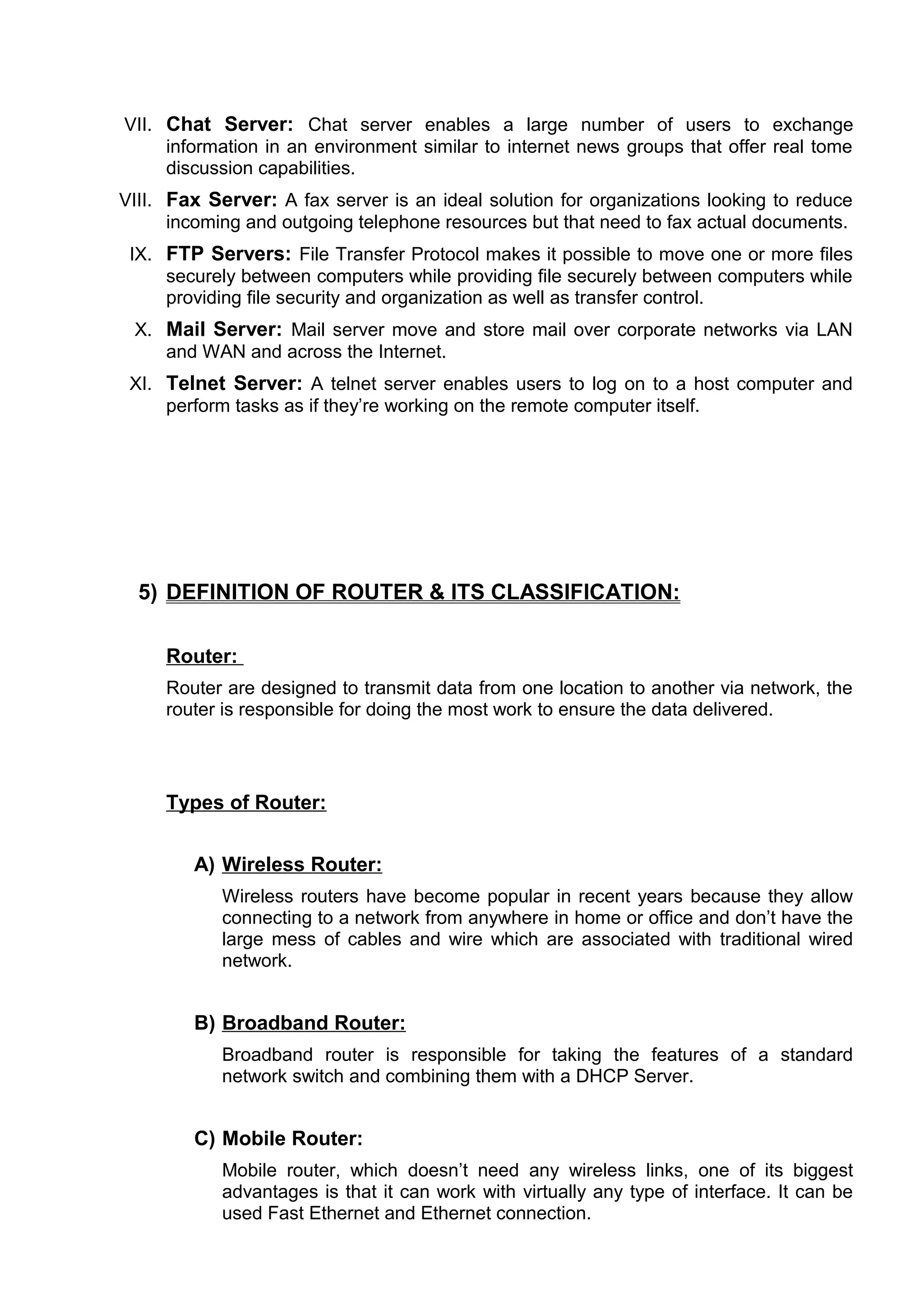 Assignment on internet | DOC