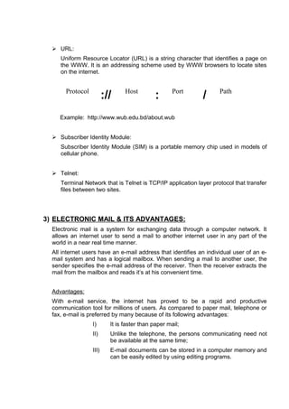 Assignment on internet | DOC