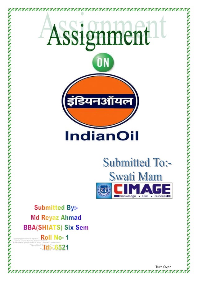 Assignment of IOCL | DOCX | Commodities | Economy
