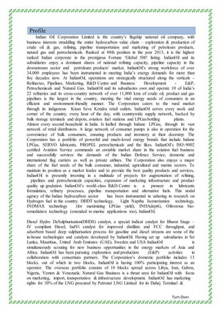 Assignment of IOCL | DOCX | Commodities | Economy