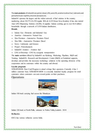 Assignment of IOCL | DOCX | Commodities | Economy