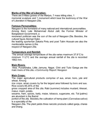 Assignment on naogaon | DOCX