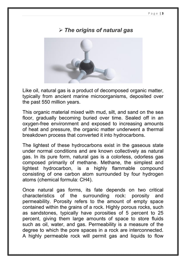 Introduction to natural gas. | PDF