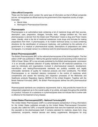 Assignment on pharmacy information resources | PDF