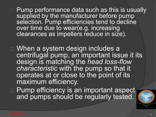 Presentation on pump Roll 132031-132040 | PPTX