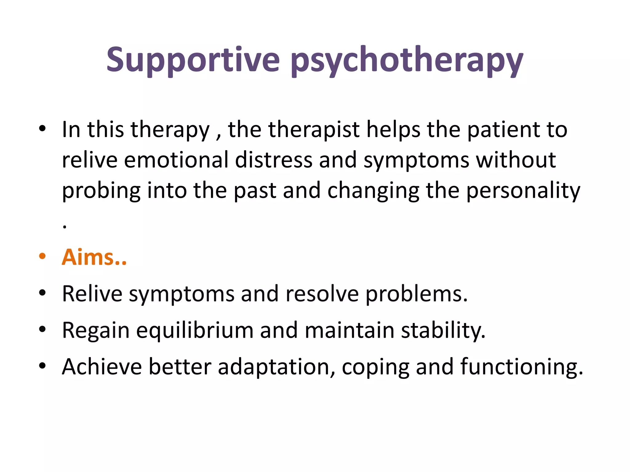 Assignment on psychotherapy | PPTX