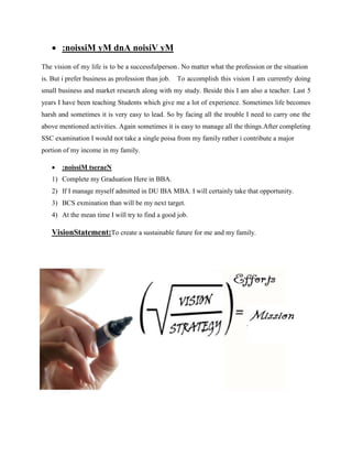 Assignment on self analysis | PDF