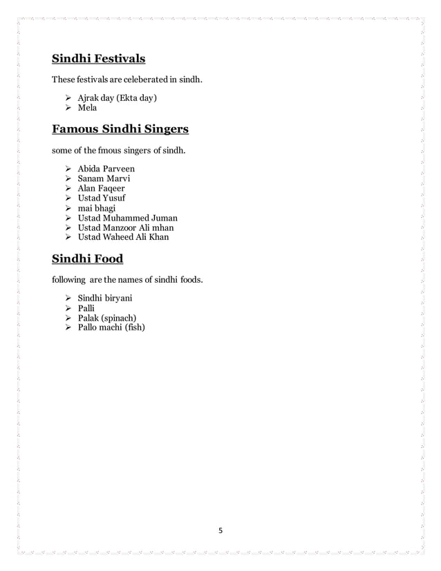 Sindhi Culture | DOCX | Sikhism | Religion & Spirituality