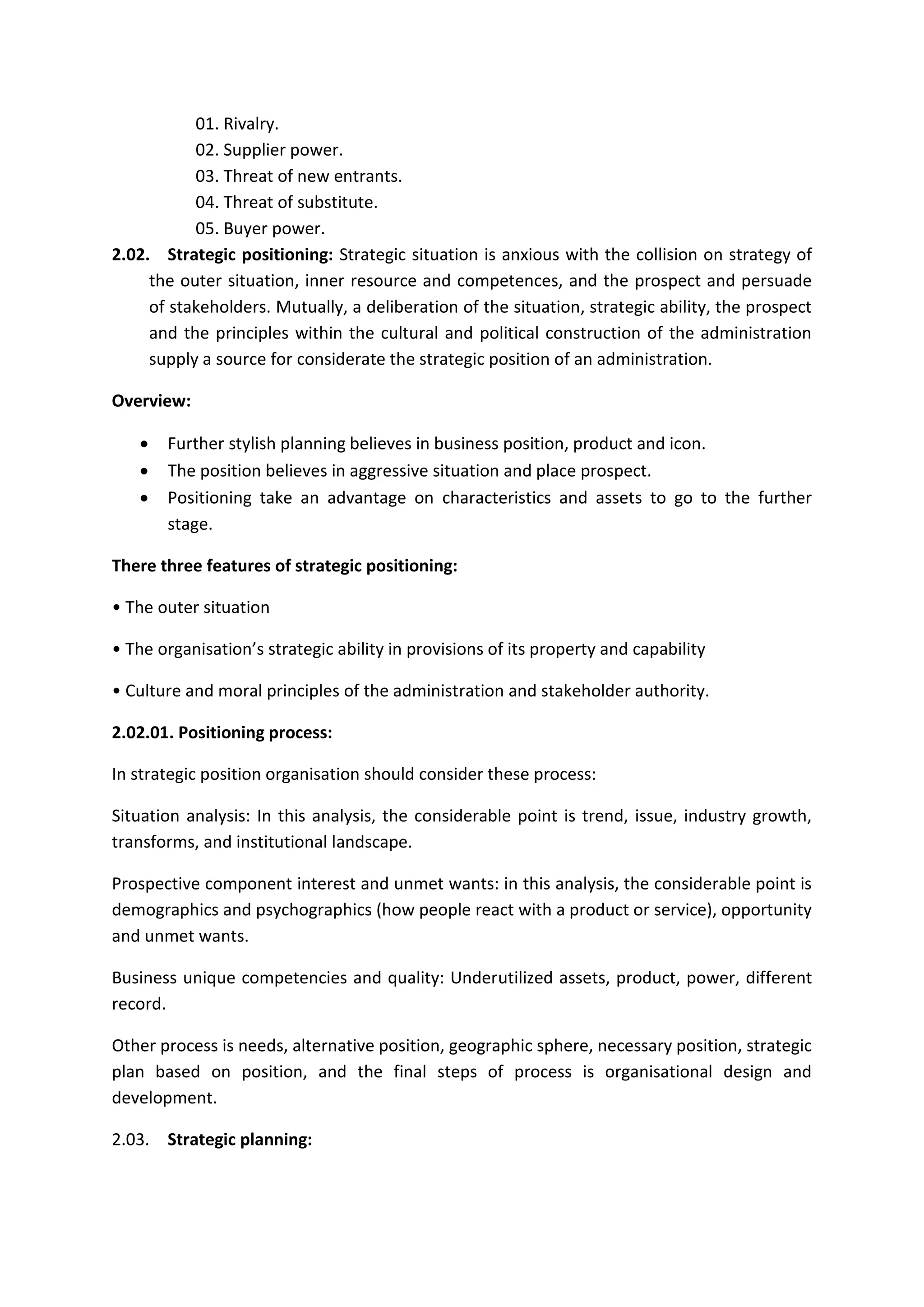 Assignment On Strategic Management Pdf