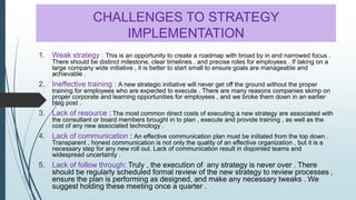 strategy implementation | PPTX