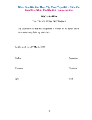 Assignment On Translation Education. | PDF