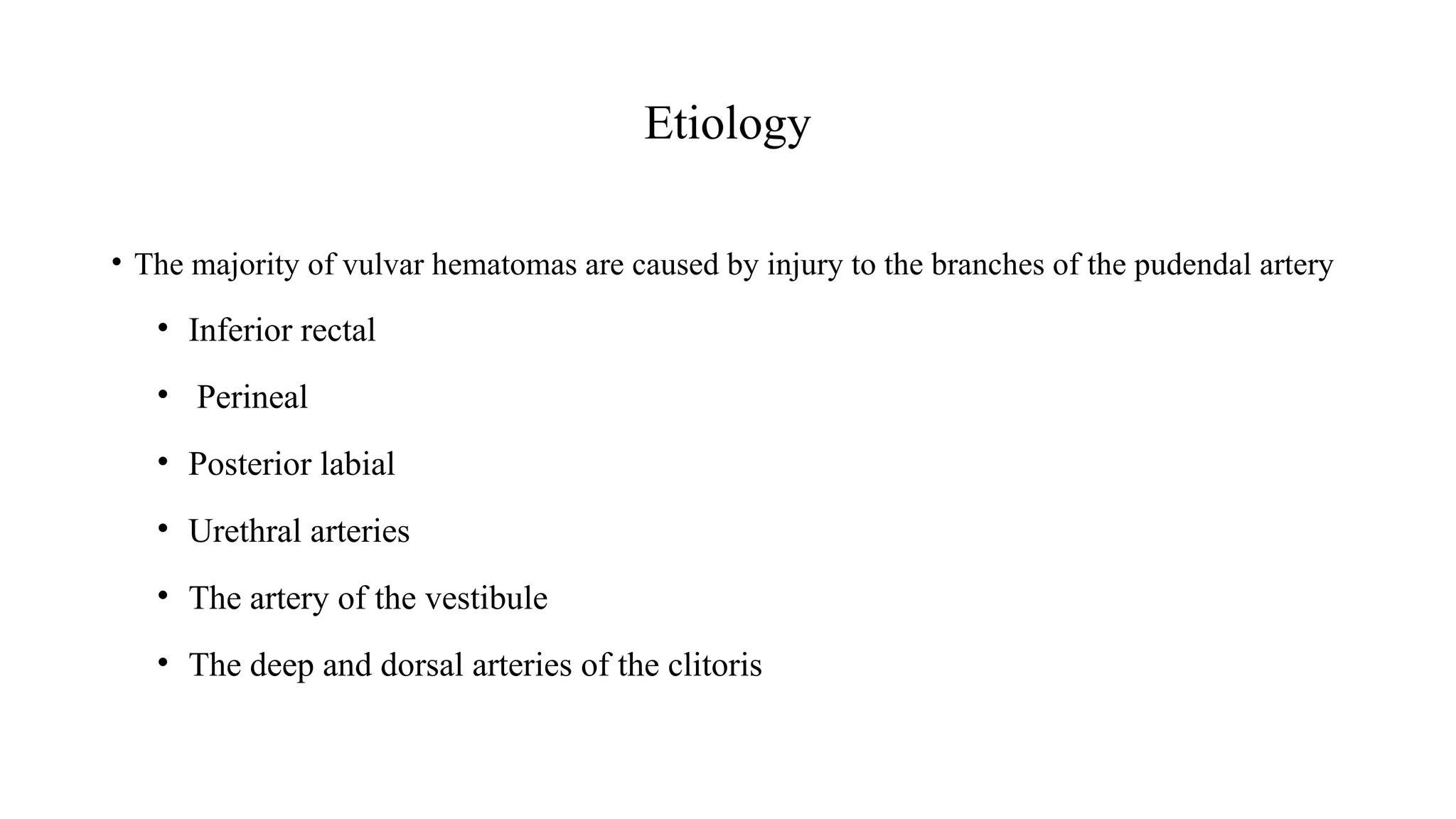 Assignment on vulvar Hematoma and vaginal. Ppt | PPTX