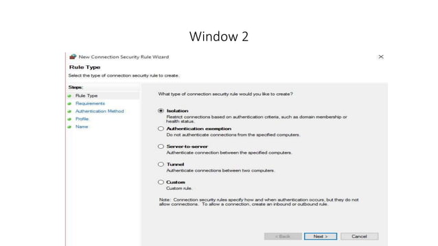 Assignment on windows firewall | PPTX | Operating Systems | Computer Software and Applications