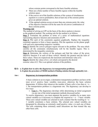 Assignment oprations research luv | DOC | Physics | Science