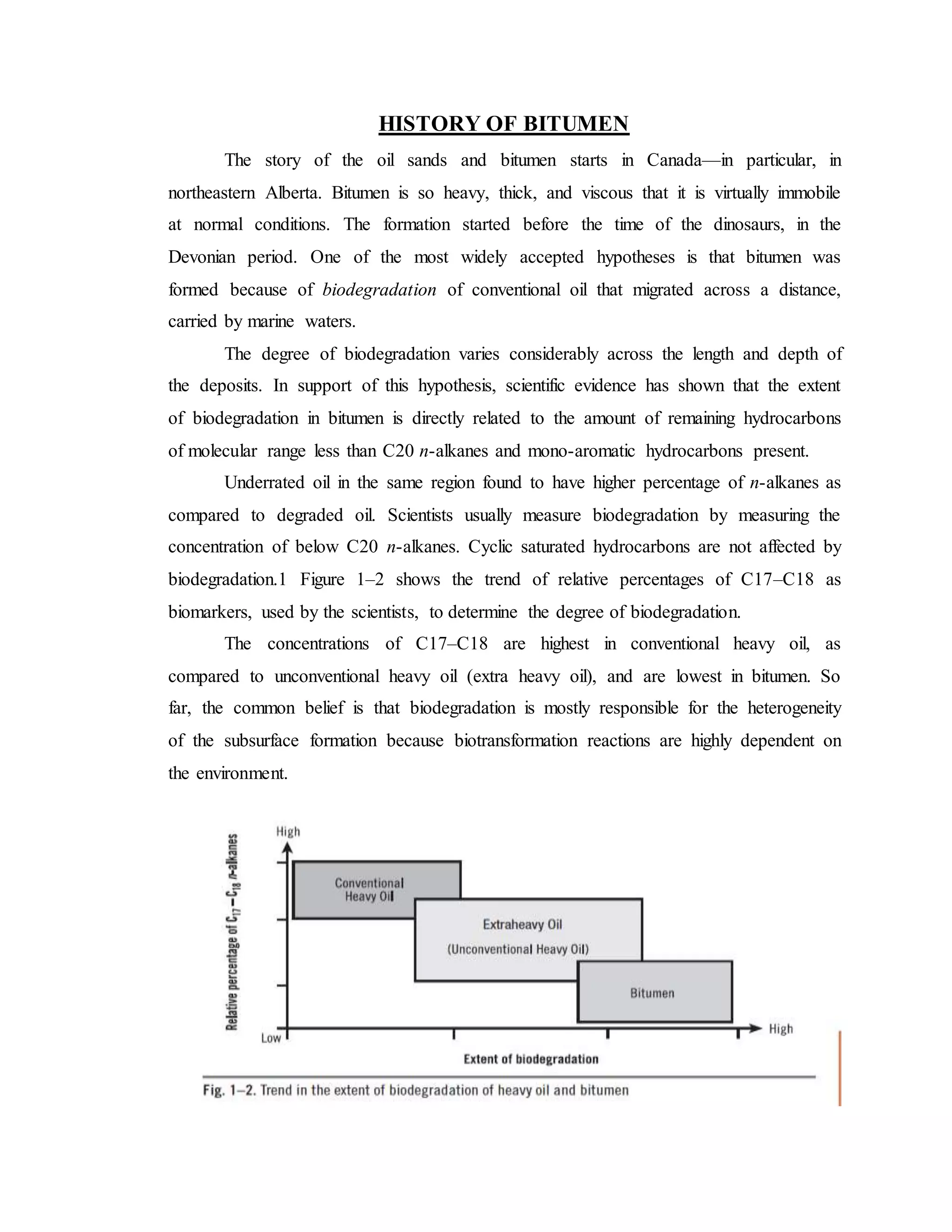 Assignment or Presentation on "BITUMEN" by Muhammad Luqman | DOCX