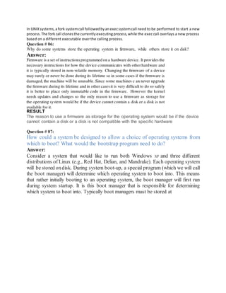 operating system assignment waht is interupt | PDF