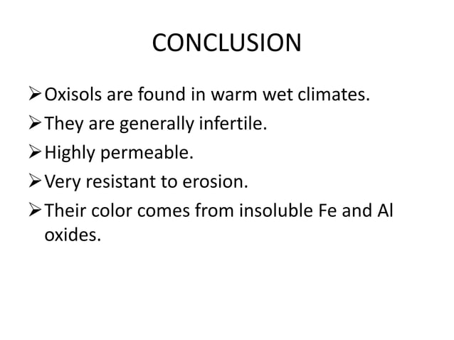 Assignment oxisol | PPTX