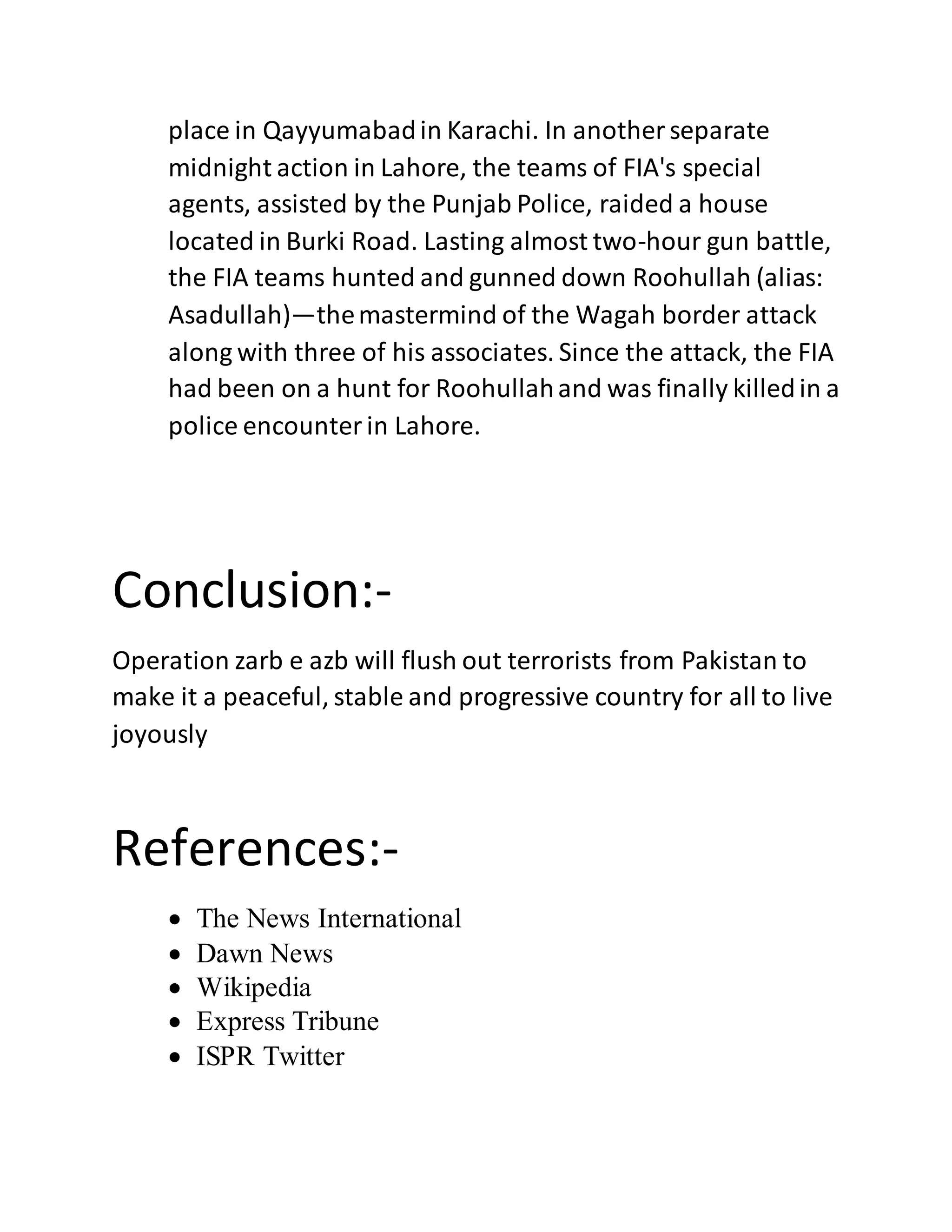 OPERATION ZARB-E-AZB | DOCX