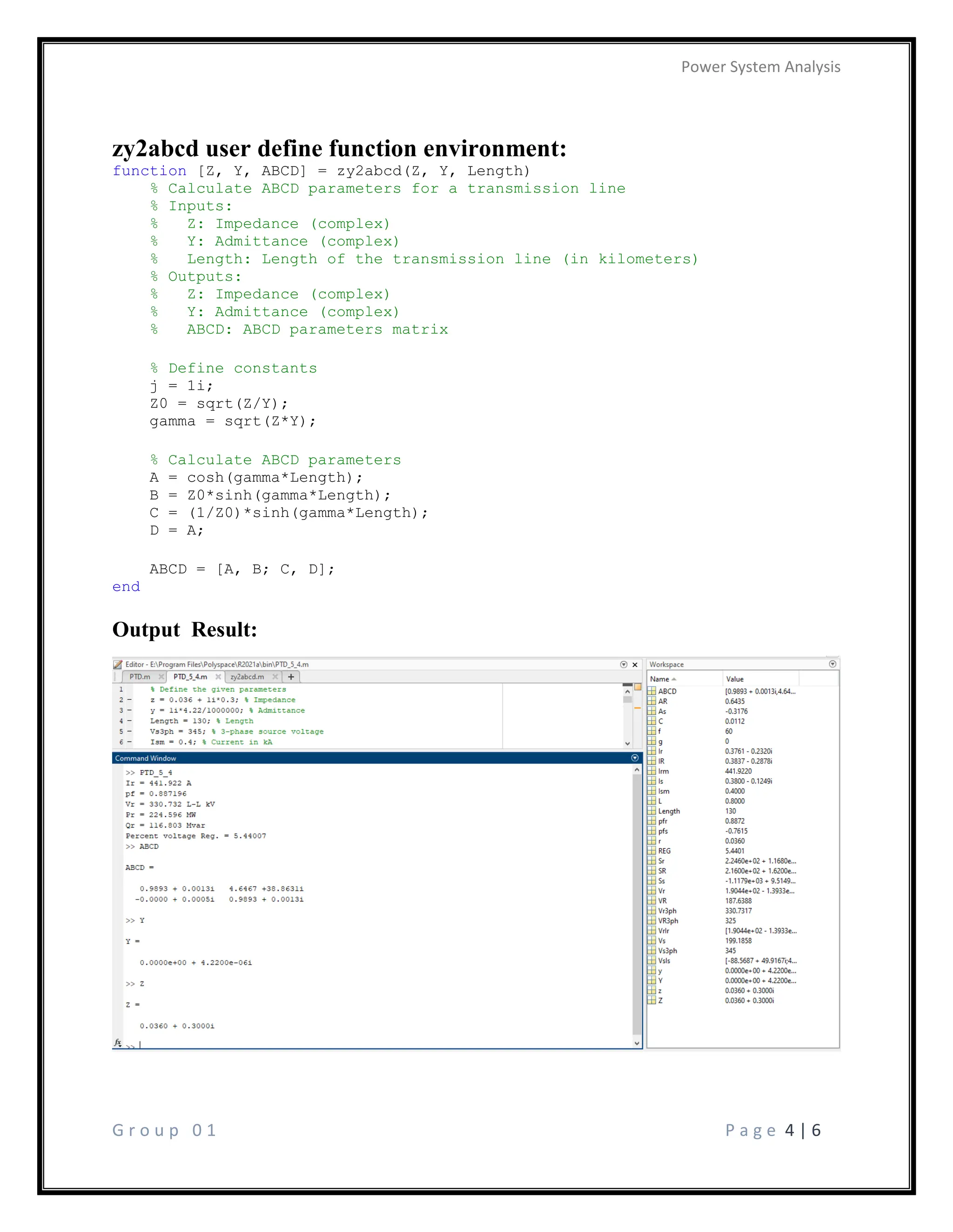 assignment pdd.pdf power distributiom matlab assignment | PDF
