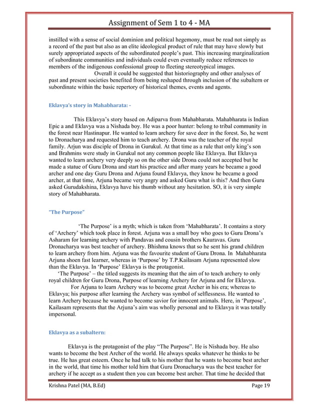 Assignments of Sem 1 to 3 | PDF