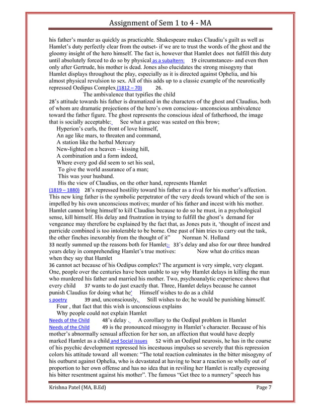 Assignments of Sem 1 to 3 | PDF