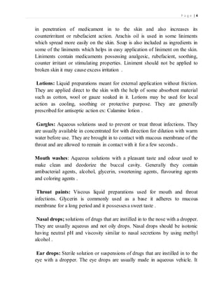 Liquid dosage form | DOCX