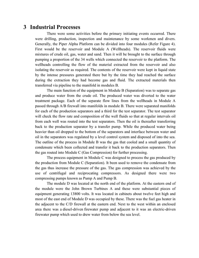 Assignment Piper Alpha Pdf