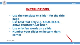 Assignment Powerpoint Presentation Template.pptx
